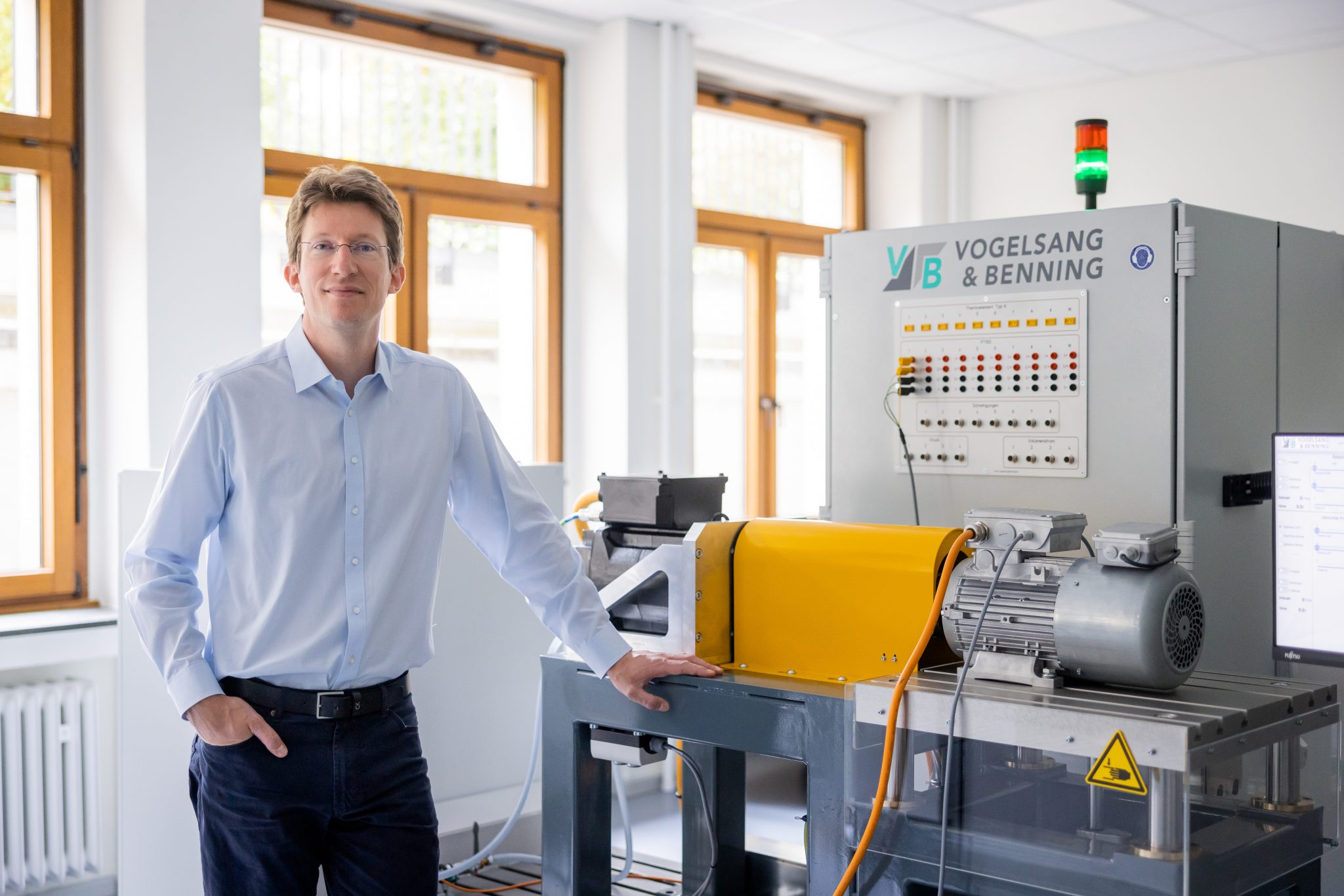 Laborprüfstand Fachhochschule Dortmund - Vogelsang & Benning